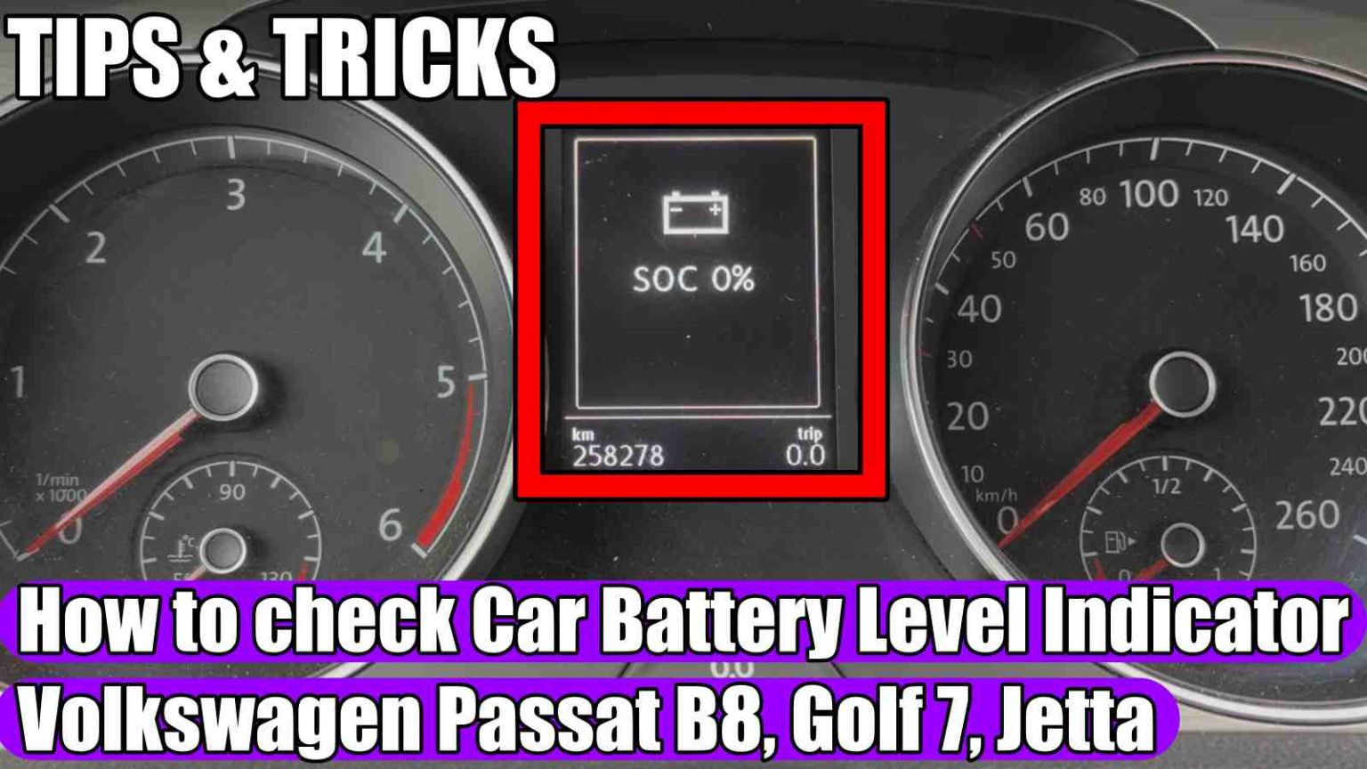 how to check battery level indicator vw passat b8 Arhive - Tutoriale ...