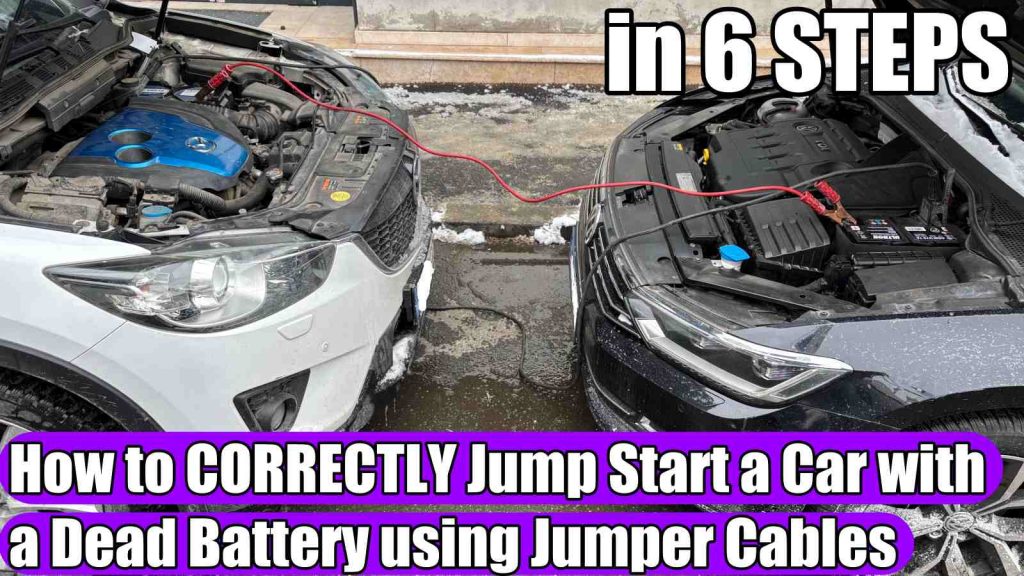 HOW to CORRECTLY Jump Start a car with a Dead Battery
